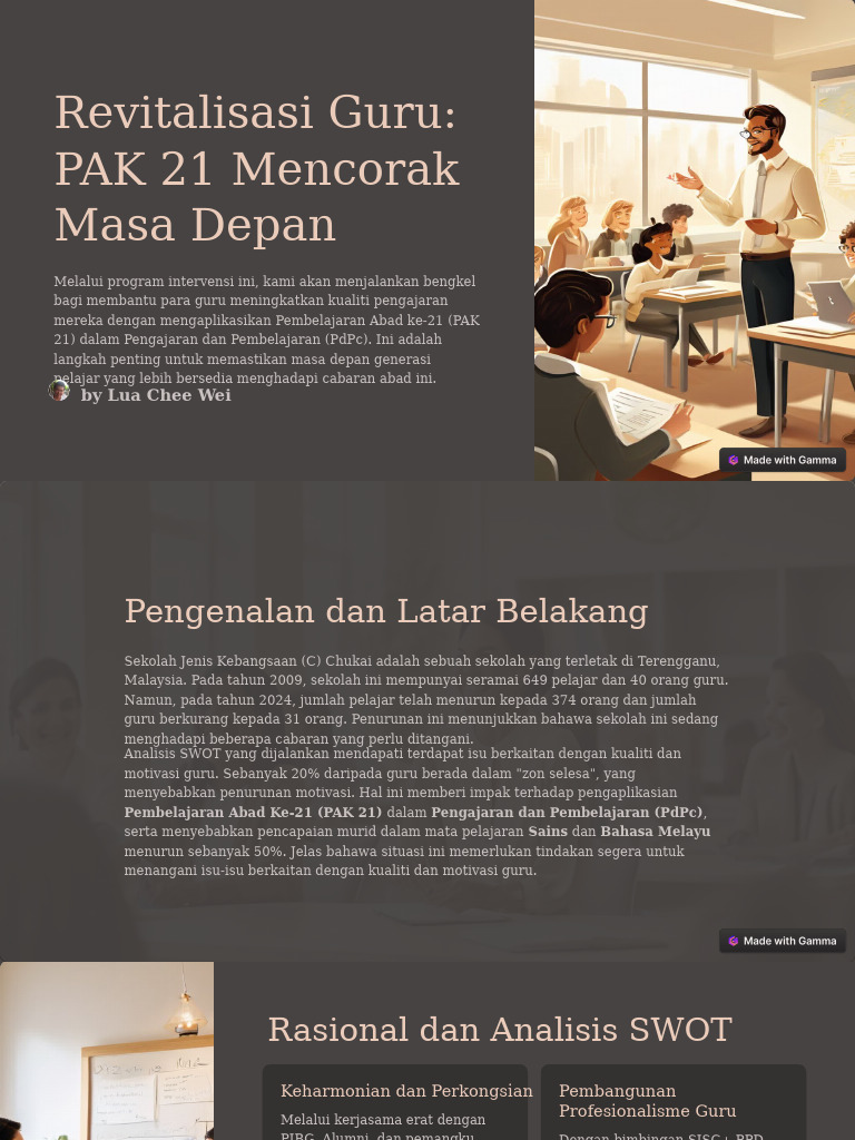 Revitalisasi Guru PAK 21 Mencorak Masa Depan | PDF | Karier ...