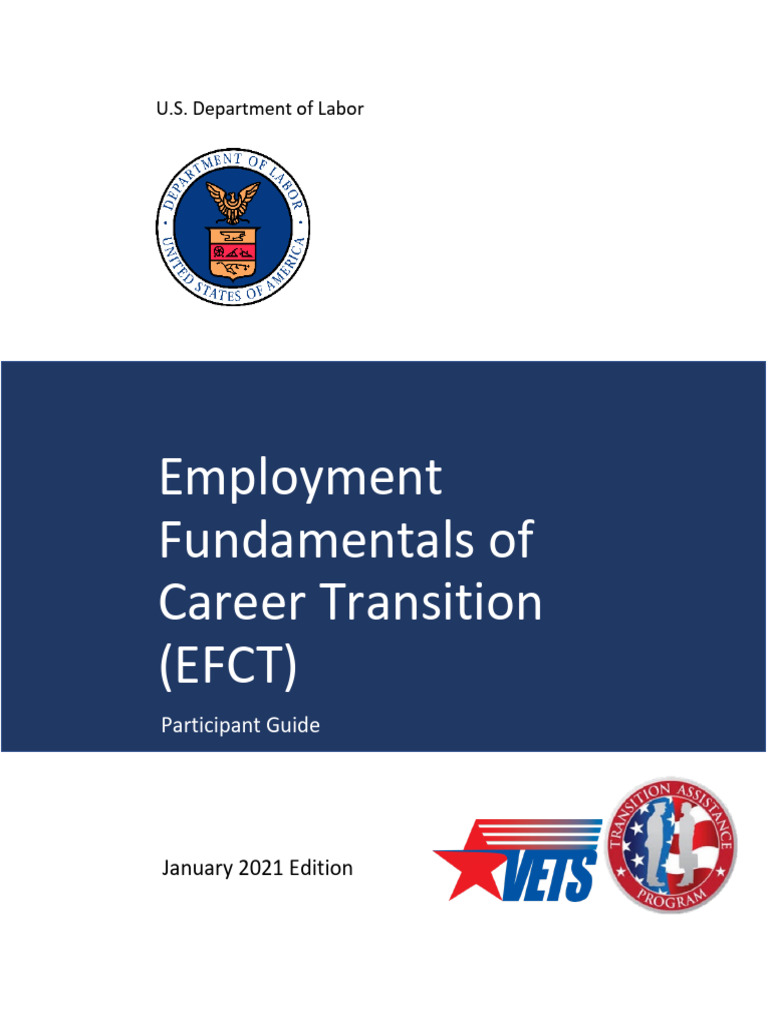 TAP EFCT Participant Guide | PDF | Cost Of Living | Employment
