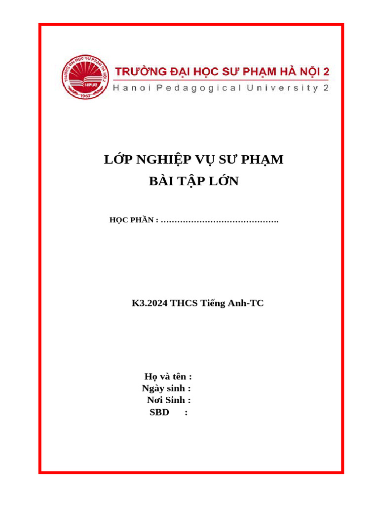 Bìa THCS | PDF