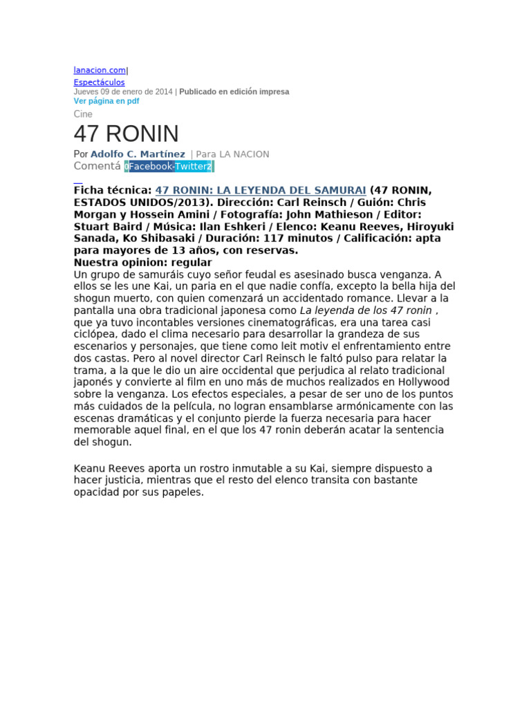 47 Ronin | PDF | Arte