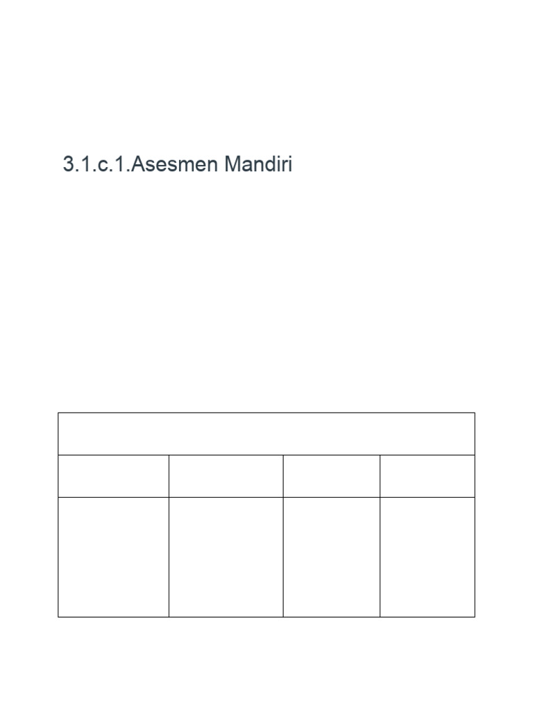 TUGAS PKG PJOK 3.1 C | PDF | Karier & Perkembangan