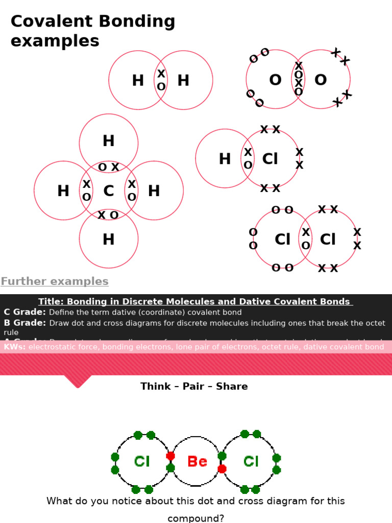 Topic 3B - Bonding and Structure - Covalent Bonding L3 | PDF | Chemical Bond | Covalent Bond