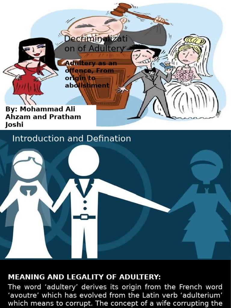 Decriminalization of Adultery in India | PDF | Adultery | Social Ethics