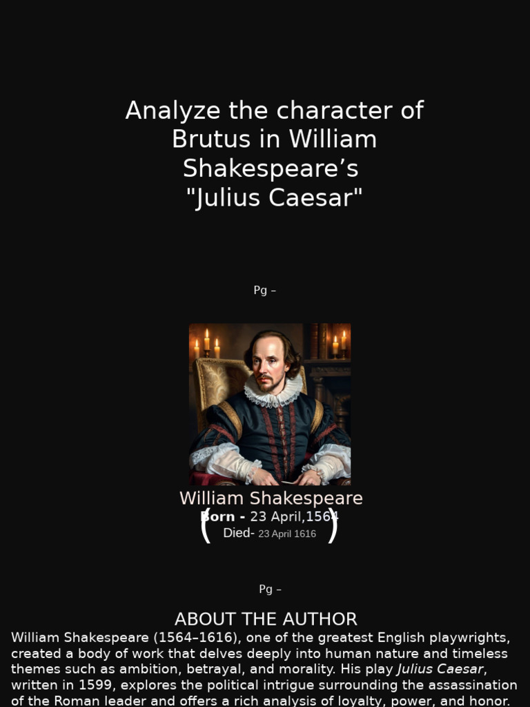 Brutus | PDF | Julius Caesar | Roman Republic