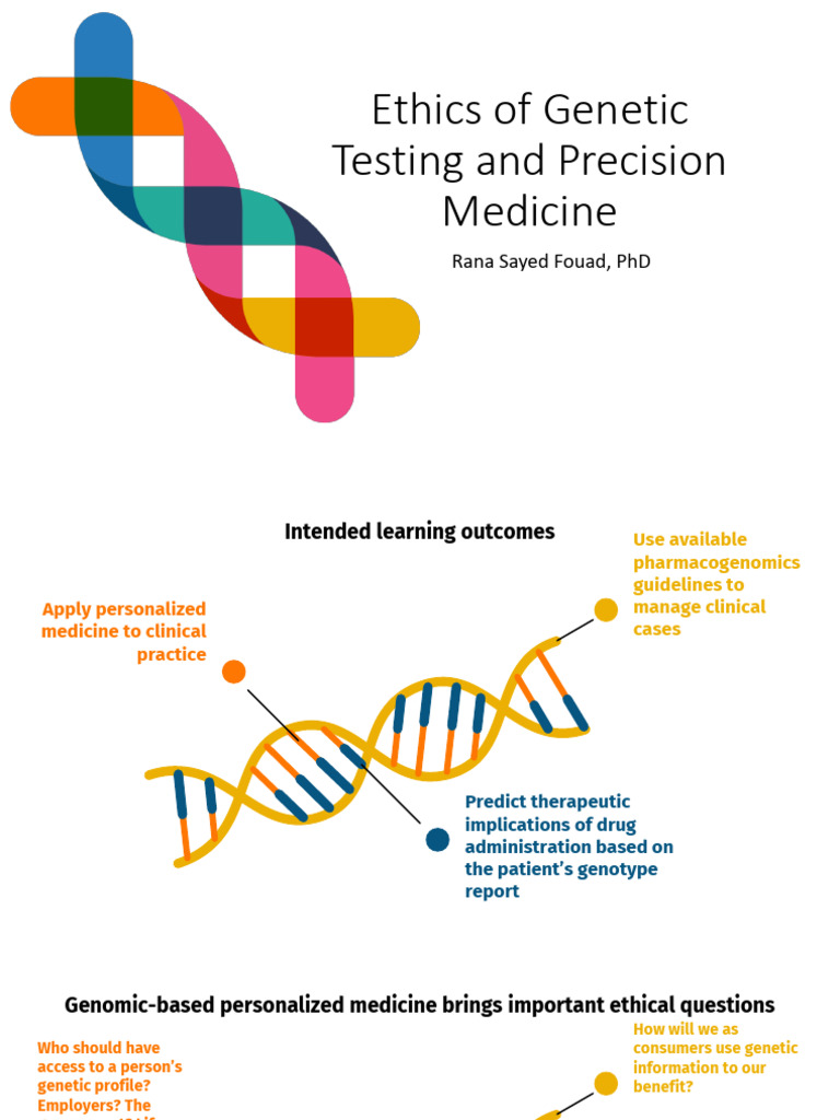 Genetic Testing and Precision Medicine From Ethical Point of View | PDF ...