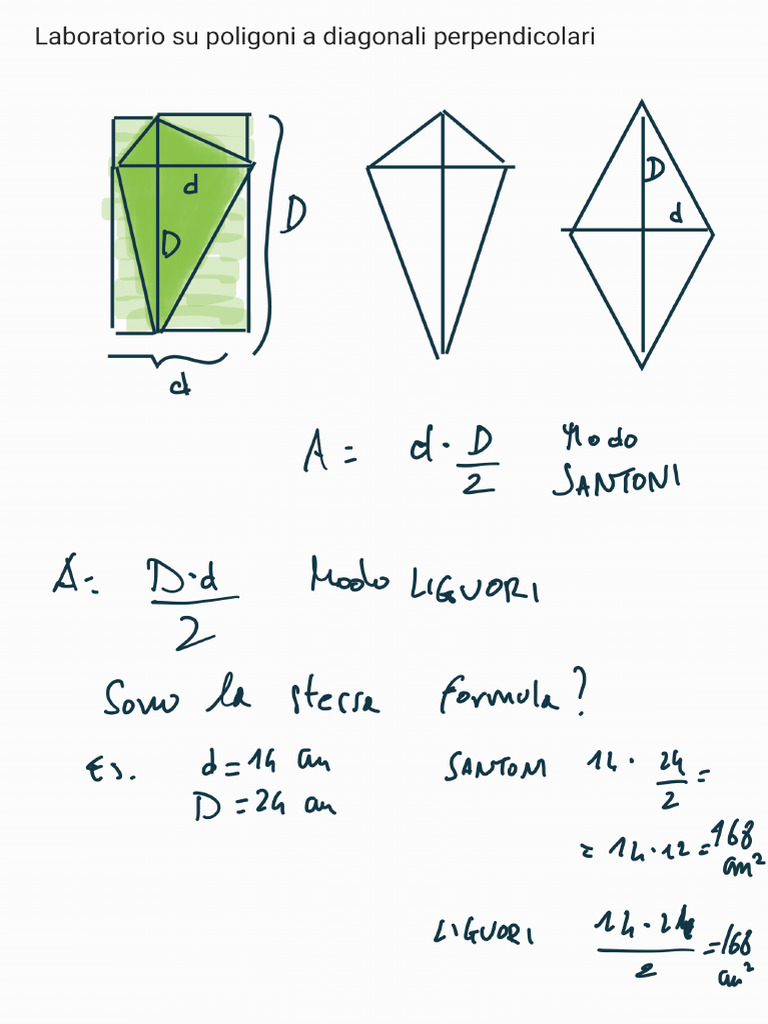 Poligoni Con Diagonali Perpendicolari - 211203 - 095257 | PDF