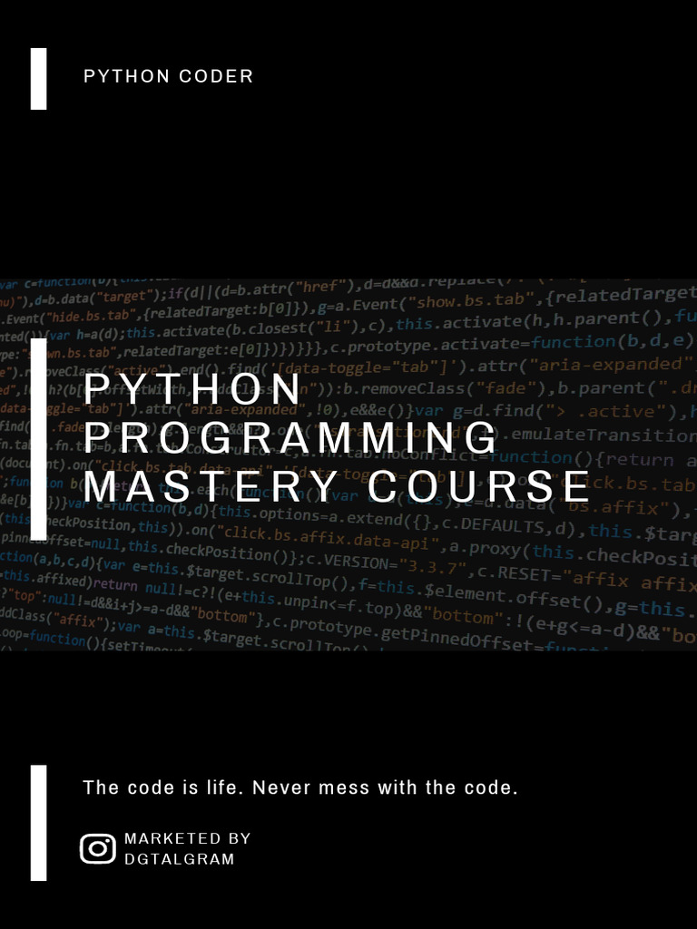 1636384053415python Mastery - E.BOOK | PDF | Boolean Data Type | Integer (Computer Science)