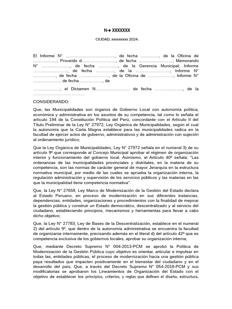 Plan de Rof - Editable | PDF | Saneamiento | Alcalde