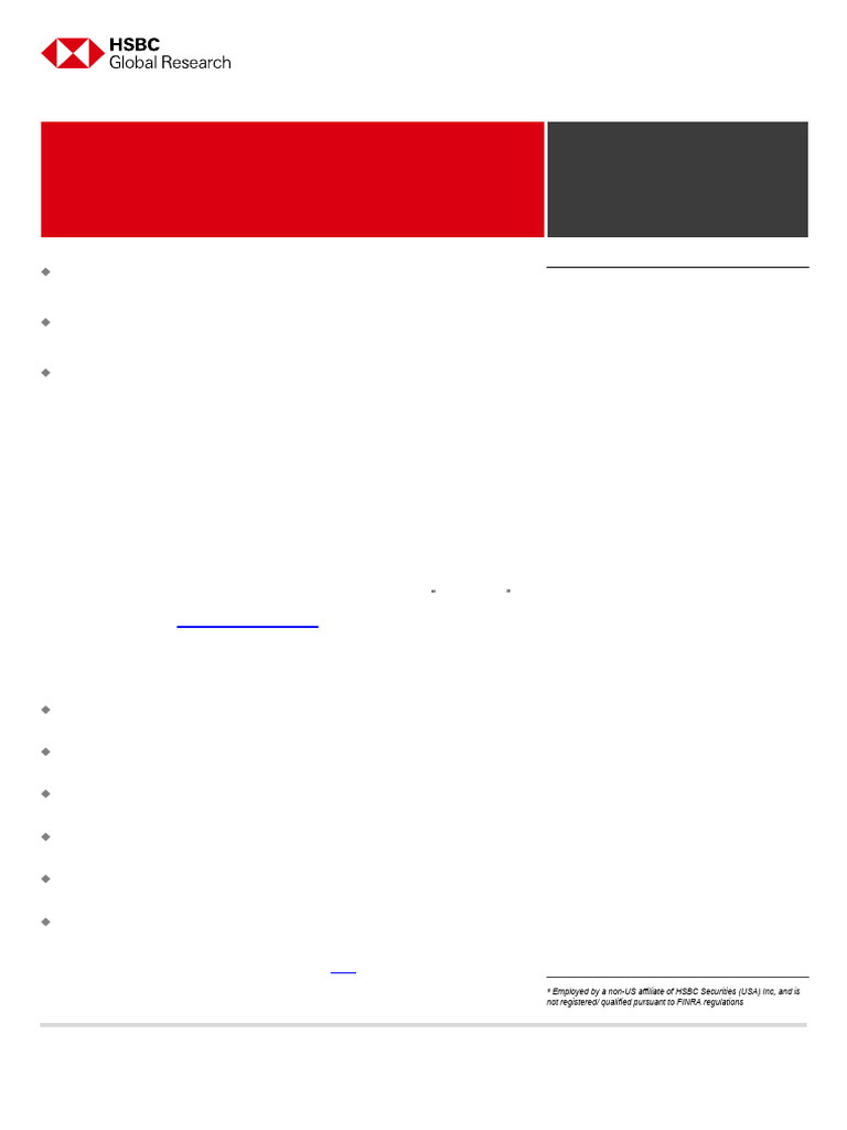 HSBC TRUMP | PDF | Tariff | Fiscal Policy