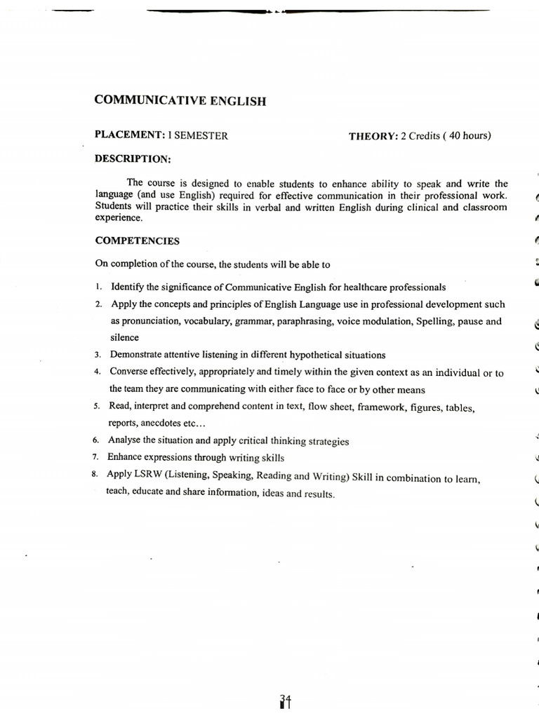 BSC Nursing Syllabus | PDF