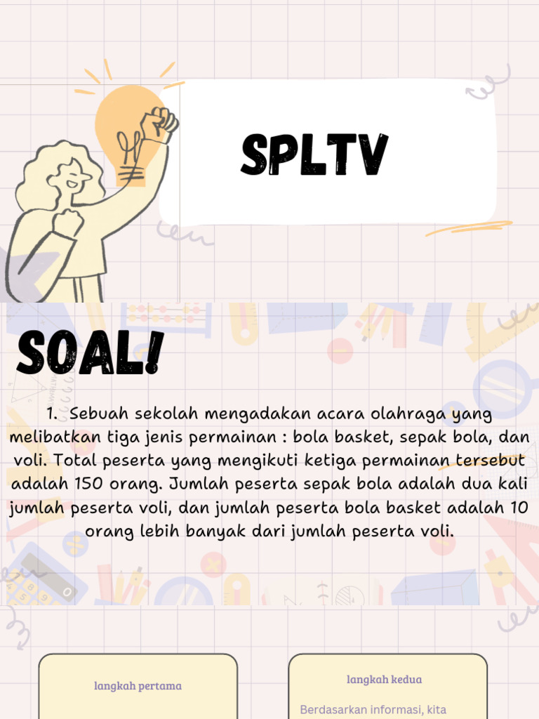Matriks Matematika SMA Presentasi Edukasi Ungu Oranye Ilustratif | PDF