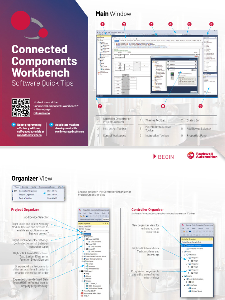 Connected Components Workbench Software Quick Tips - 9328-Sp002 - En-P | PDF