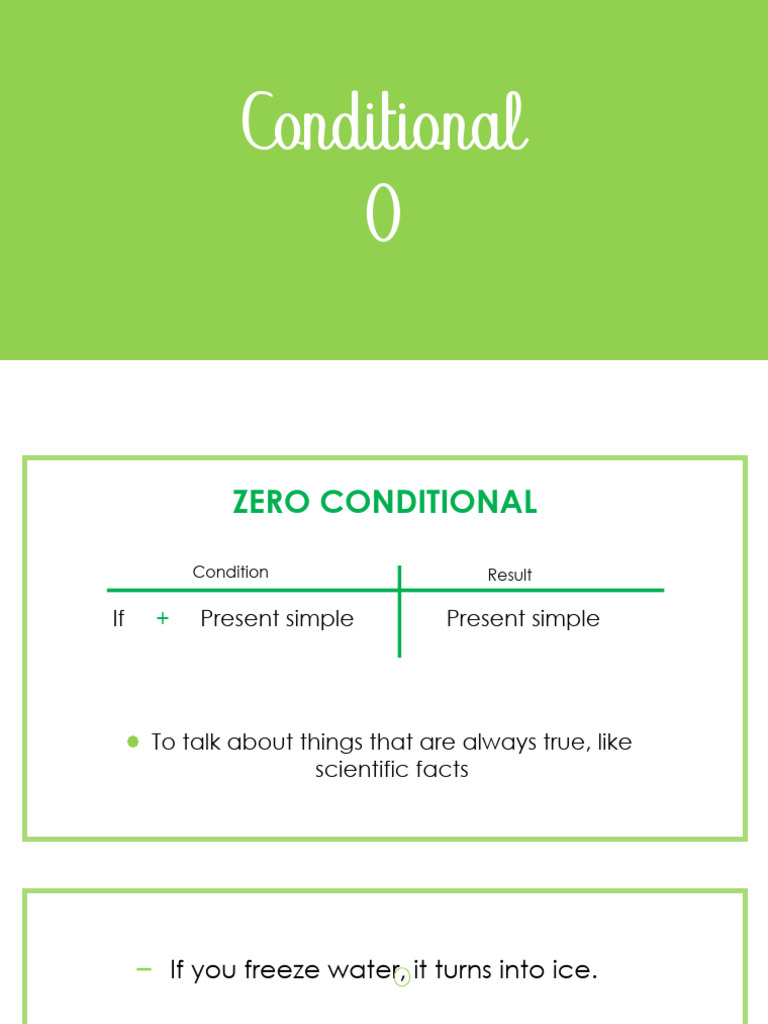 Zero Conditional | PDF