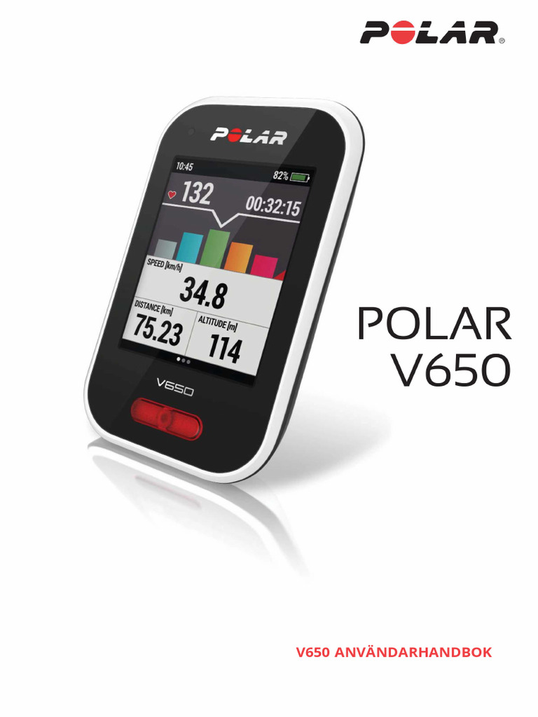 V650 Användarhandbok | PDF