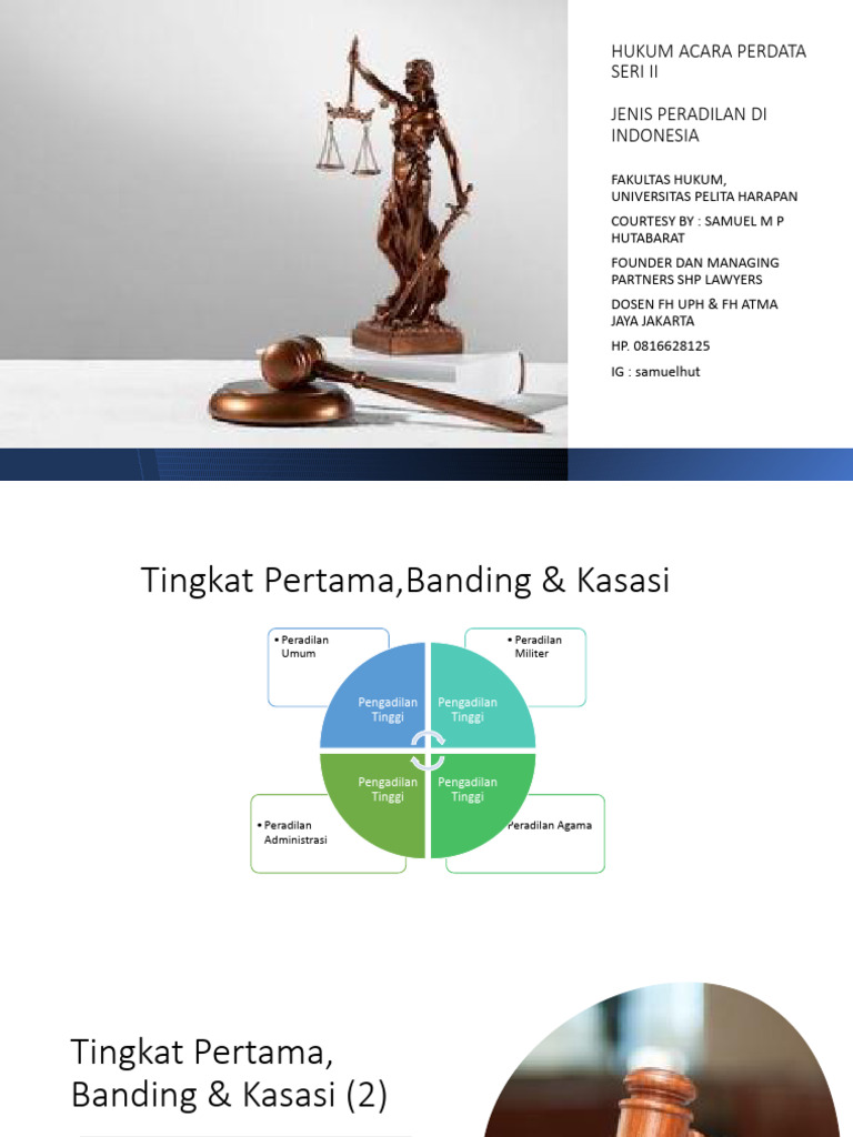 Jenis Peradilan Seri II | PDF