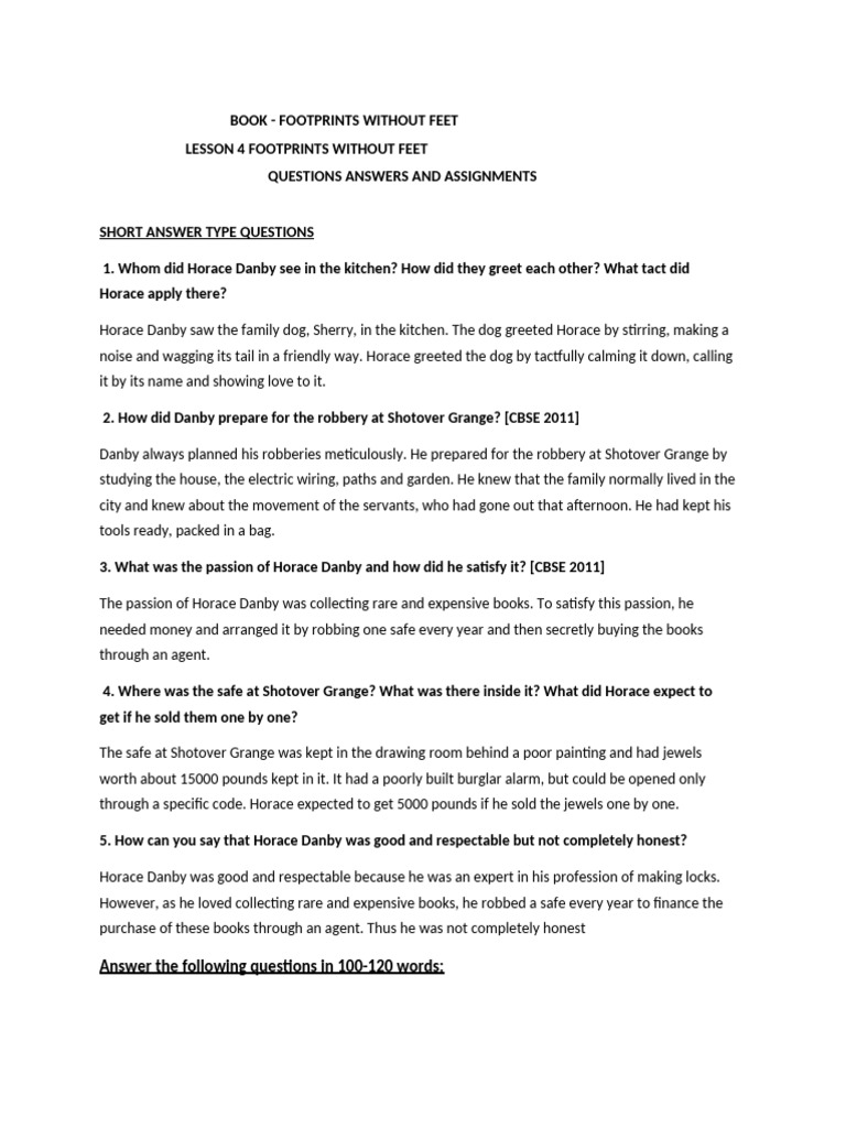 Question of Trust Que Ans and Assignments | PDF