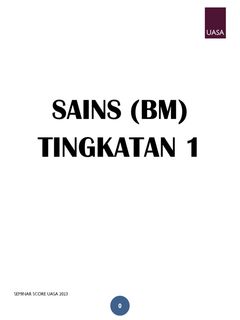 T1 Sains (BM) | PDF