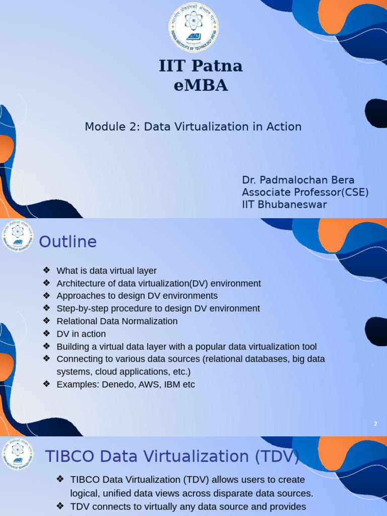 Data Virtualization and Dashboard Lecture 3 230824 | PDF | Map Reduce | Information Science