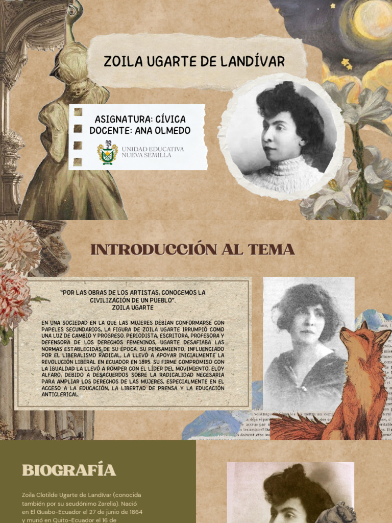 Zoila Ugarte | PDF | Mujer