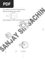 Trigonometry PYQ 2010-2024 | PDF | Trigonometry | Angle
