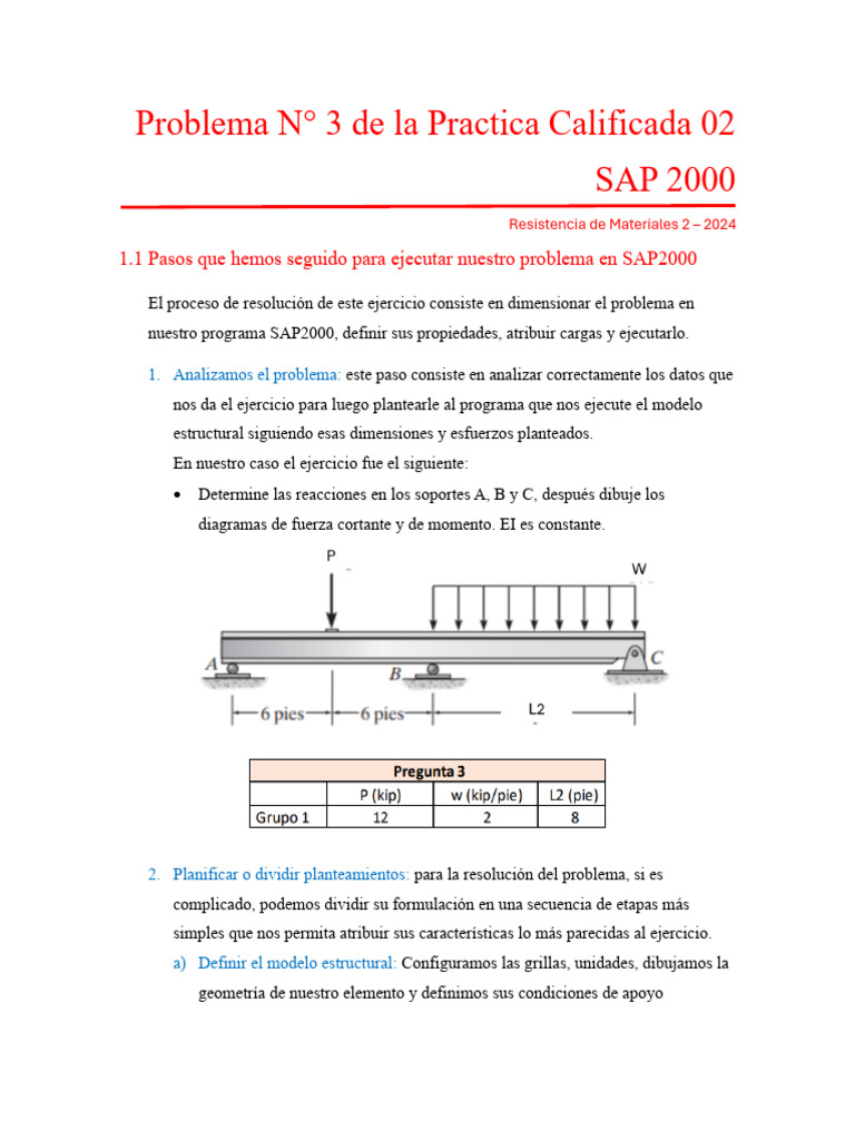 Problema 3 PC2 RESIS | PDF | Resistencia de materiales