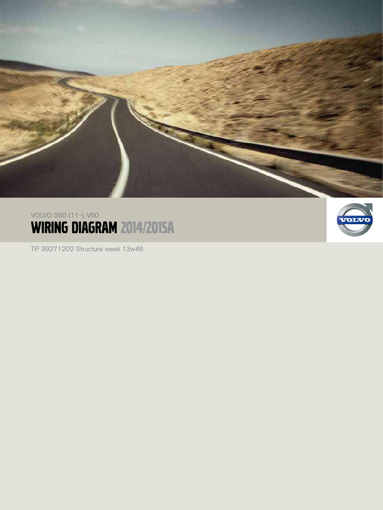 VOLVO V 60 2014-2015 - Volvo - S60 - 11 - Diagrama - de - Cableado ...