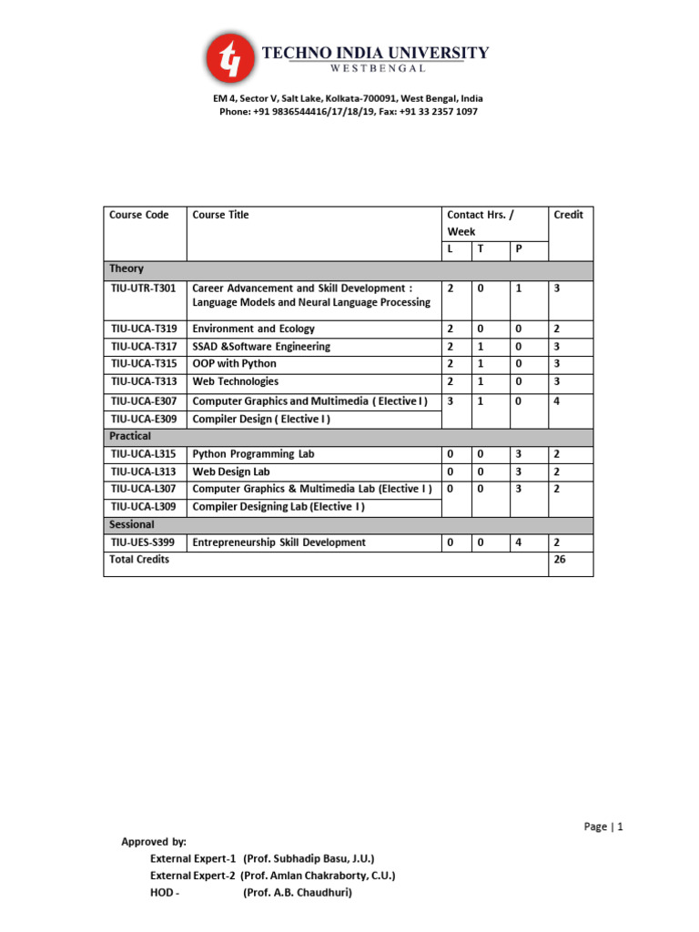 BCA With AI Sem 5 | PDF | Computers | Technology & Engineering