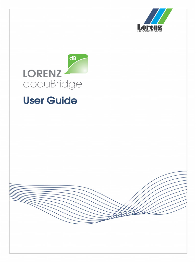 LORENZ DocuBridge User Guide | PDF | Login | Password
