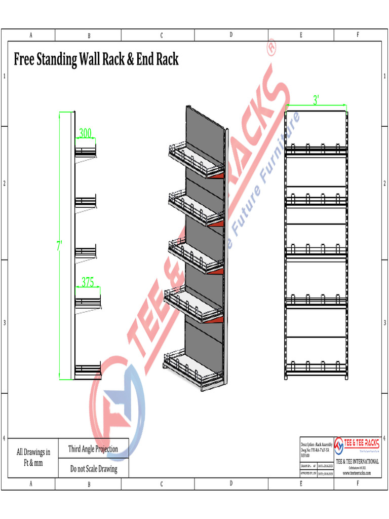 7x3 FT Rack Assembly - 115330 | PDF