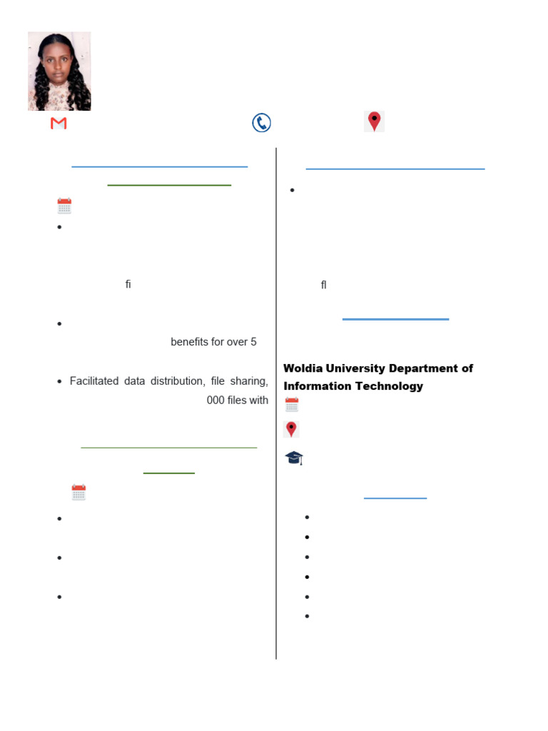 Yeshiwork Tilahun Abuhay-1 | PDF | Computers
