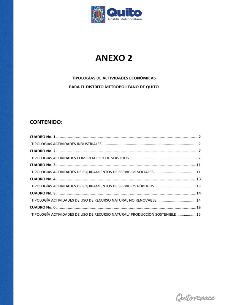 Anexo 2 Tipologias de Actividades | PDF | Business | Technology & Engineering