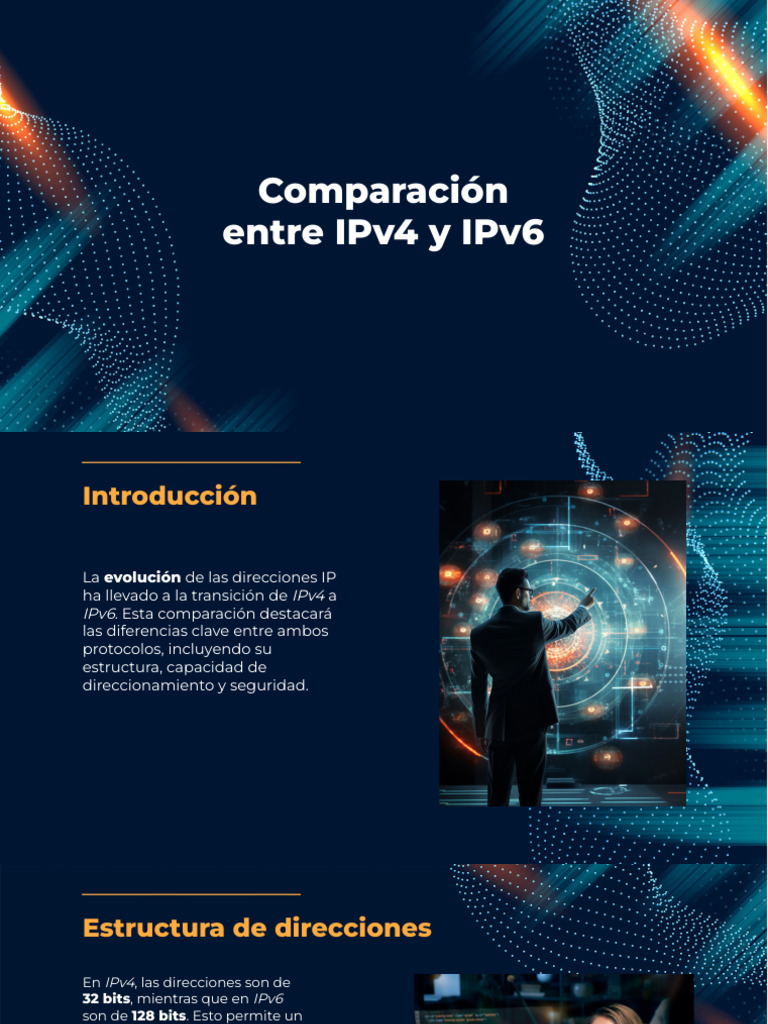 Wepik Comparacion Entre Ipv4 y Ipv6 202403111512538r8b | PDF | Tecnología