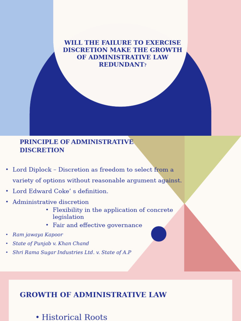 Will The Failure To Exercise Discretion Make The | PDF