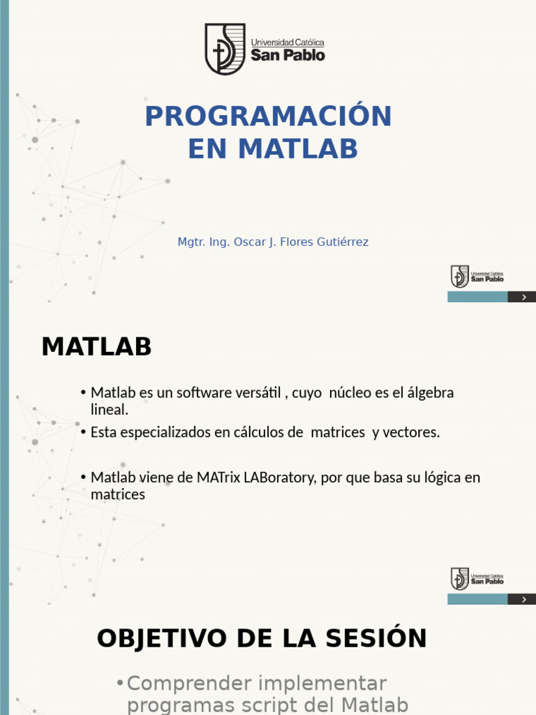 12 00 Programacion en Matlab | PDF | Matlab | Informática