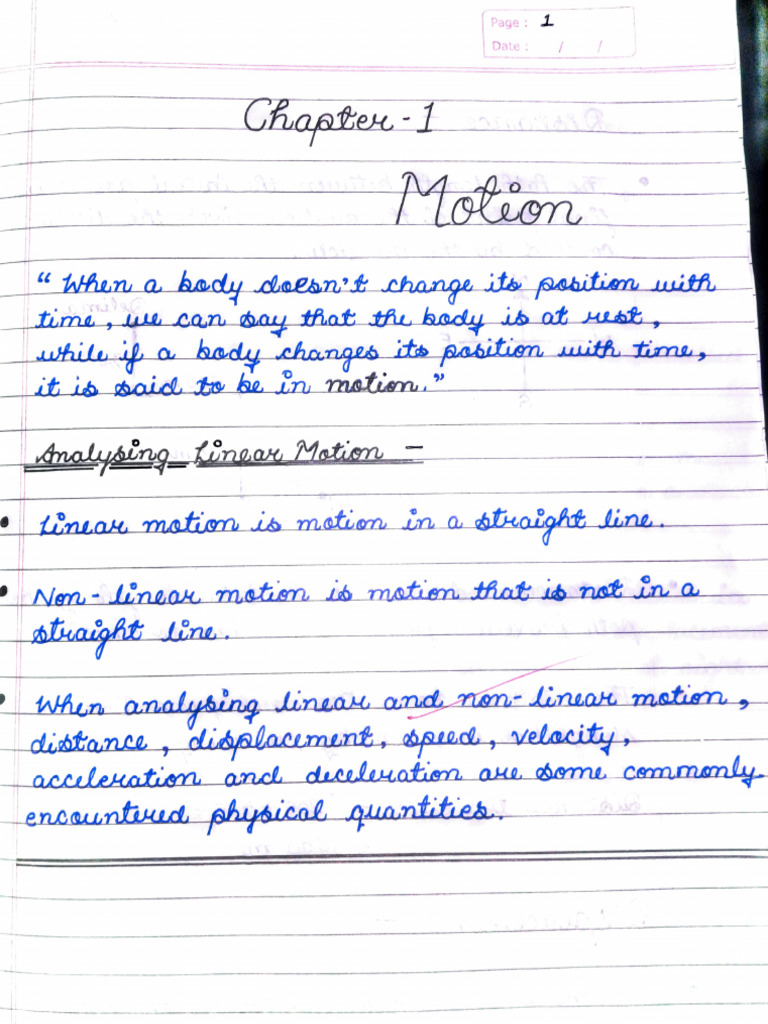 Phy 1 Ix 2021 22 | PDF