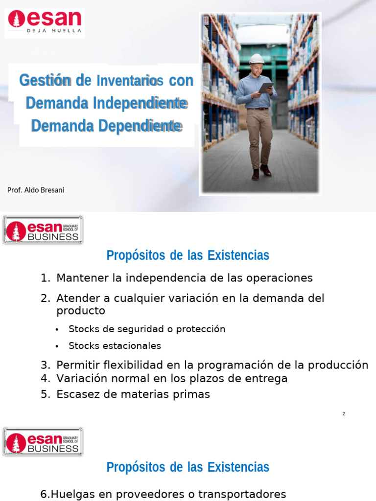 Inventarios | PDF | Lean Manufacturing | Economias