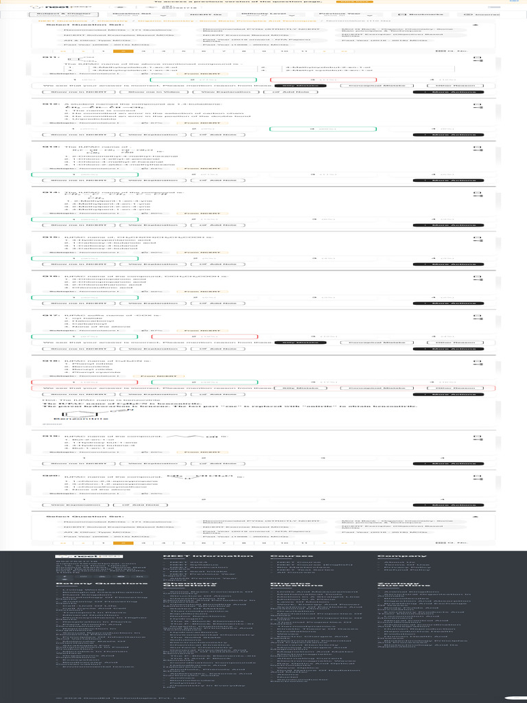 Nomenclature Organic Chemistry - Some Basic Principles and Techniques ...