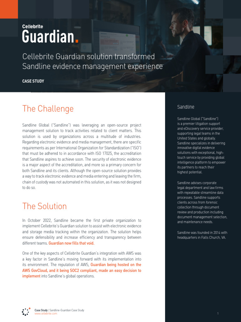 CaseStudy Sandline LTR Web | PDF | Information Technology | Computing