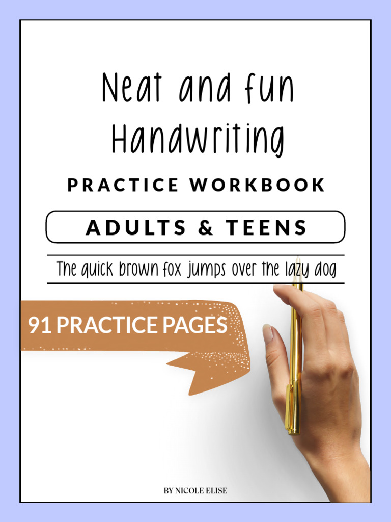 US Letter Neat and Fun Workbook | PDF