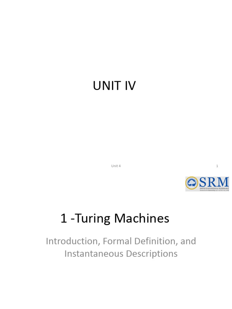 FLA-UNIT 4.pptx | PDF | Mathematical Logic | Computer Programming FLA-UNIT 4.pptx | PDF | Mathematical Logic | Computer Programming