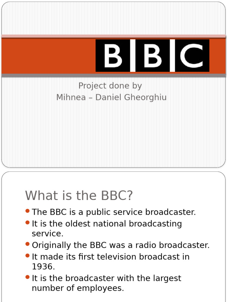 Overview of BBC Broadcasting Services | PDF | Bbc | Television