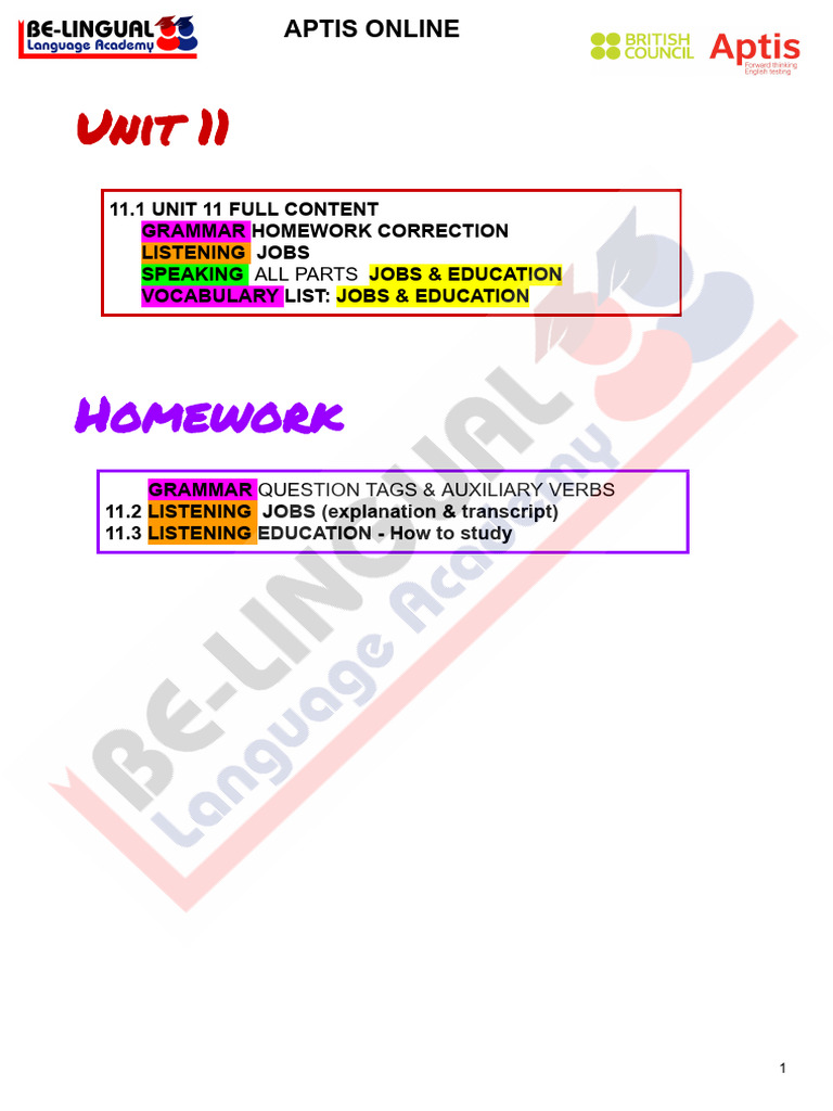 Unit 11 5 | PDF | Schools | Academic Degree
