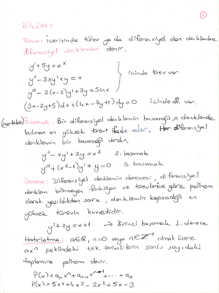 1 Bolum Basamak Mertebe | PDF