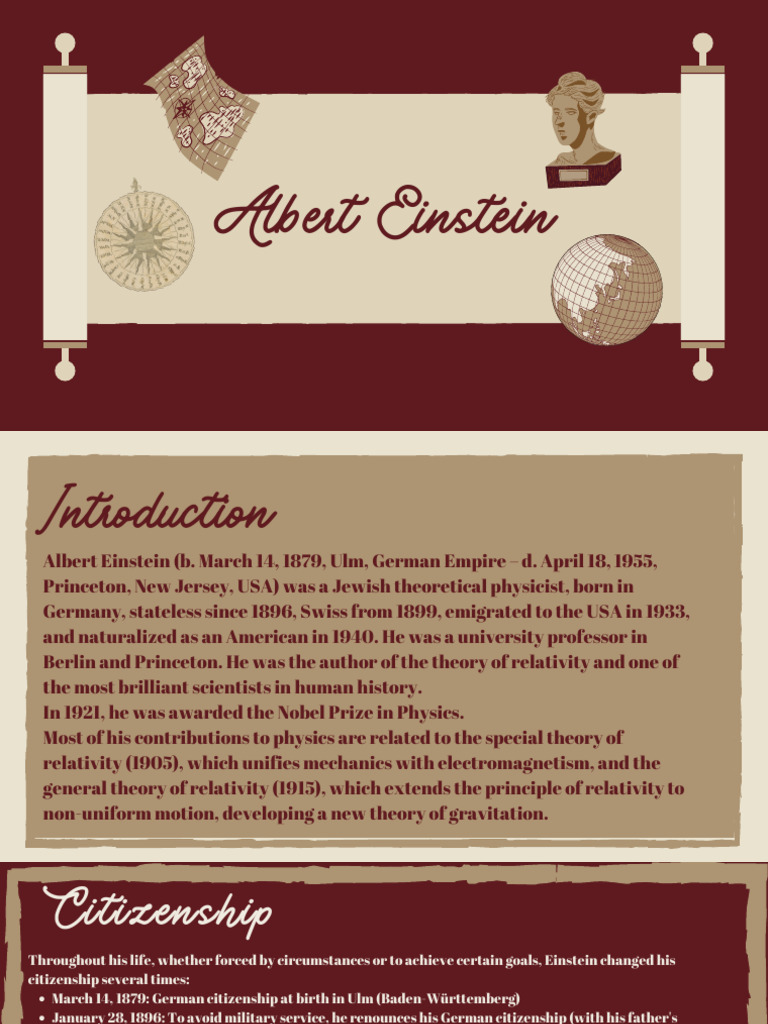 Albert Einstein | PDF | Albert Einstein | Physics