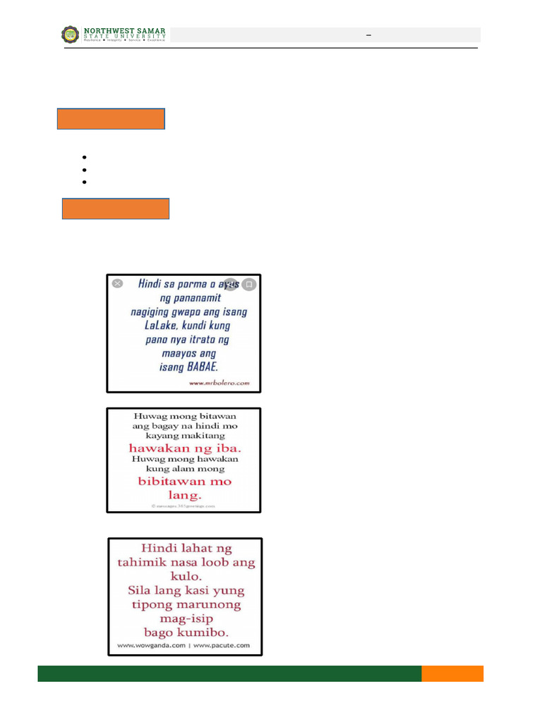 Aralin 2 Wastong Gamit NG Salita | PDF