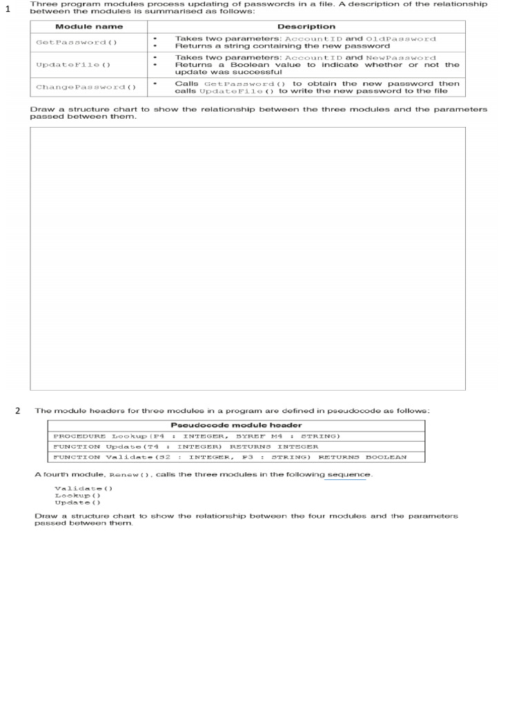 14 Structure Charts Homework Student | PDF | Technology & Engineering