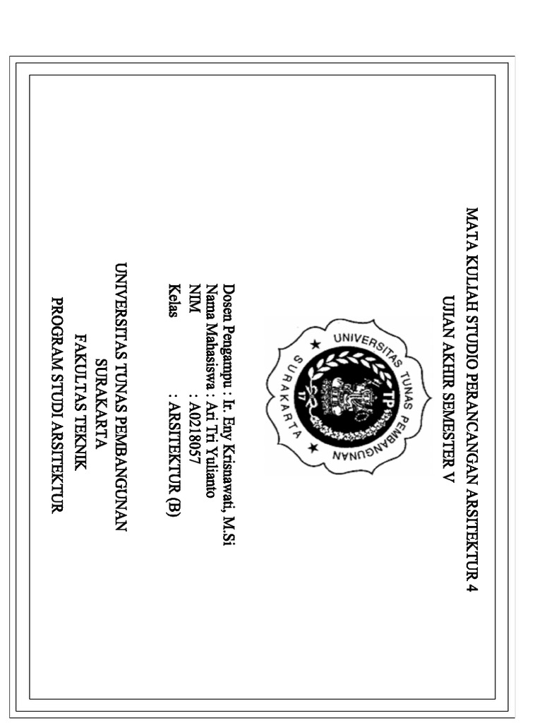 Ari Tri Yulianto - A0218057 (UAS STUPA 4) | PDF