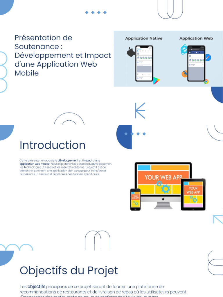 Slidesgo Presentation de Soutenance Developpement Et Impact Dune ...