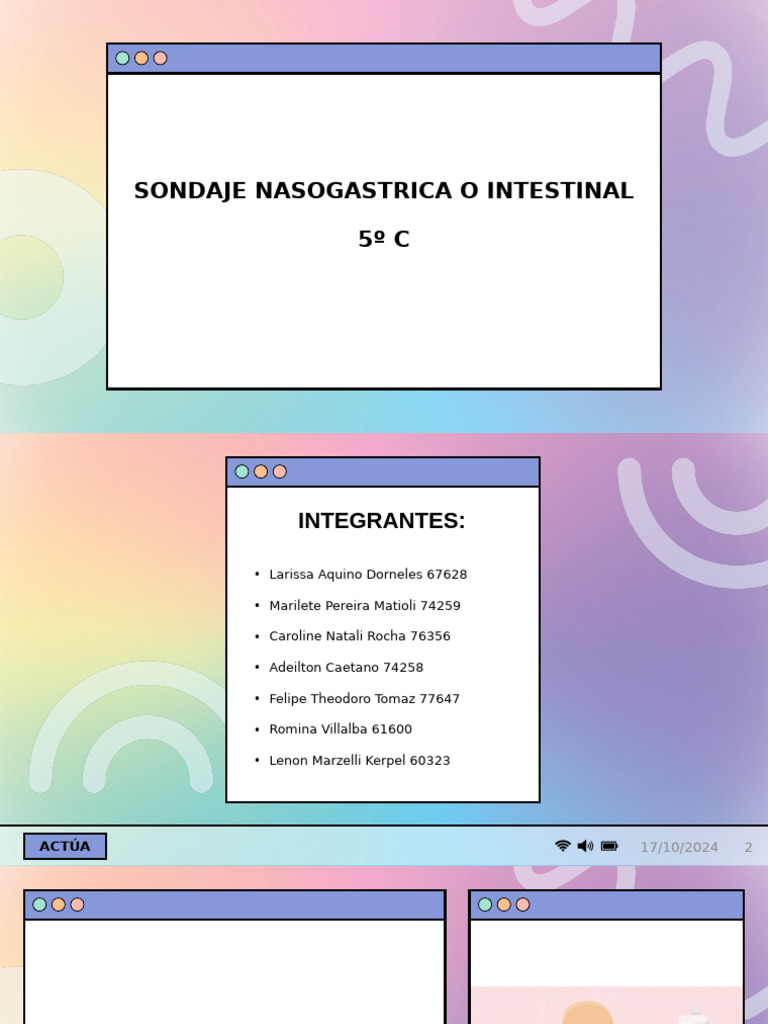 Sondaje | PDF | Medicina CLINICA | Especialidades Medicas