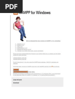 XAMPP Tutorial | PDF | Apache Http Server | Internet Protocol Based Network Software